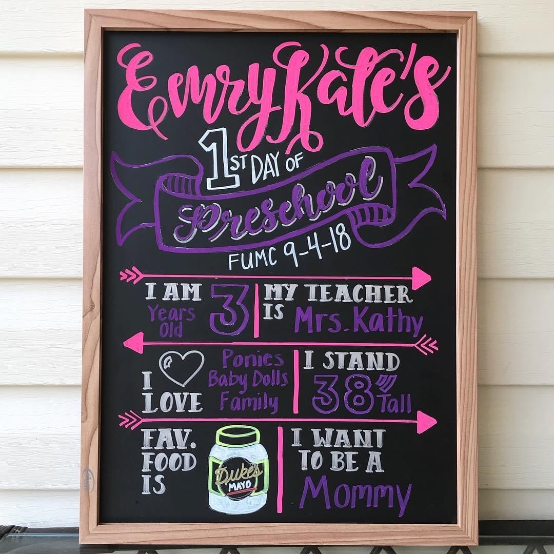 Chalkboard Signs - Darlin South