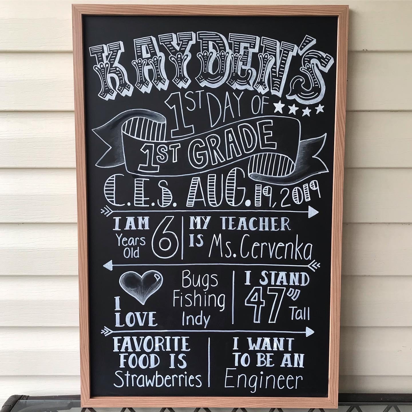Chalkboard Signs - Darlin South